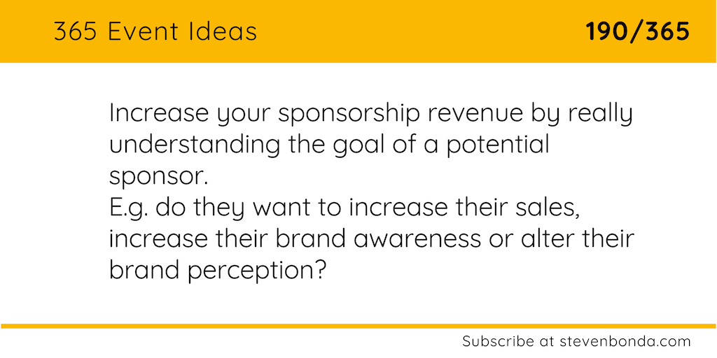 365 Meeting and Event Ideas 190/365 - Steven Bonda, CMP Bonda Experiences